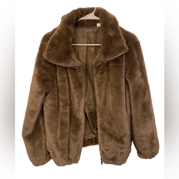 Magaschoni | Jackets & Coats | Magaschoni Chocolate Brown Size Large ...